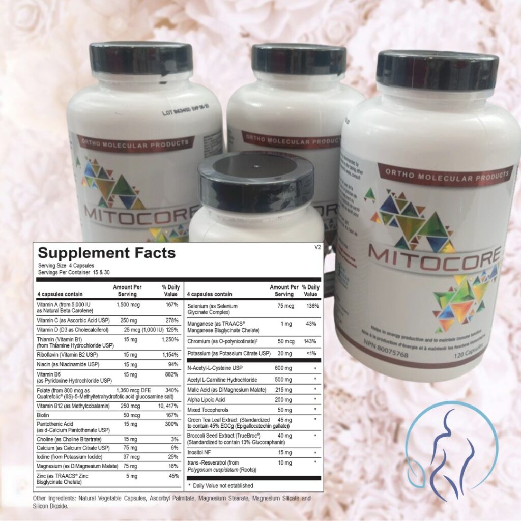 MitoCORE (suppléments) | Clinique Corps Idéal
